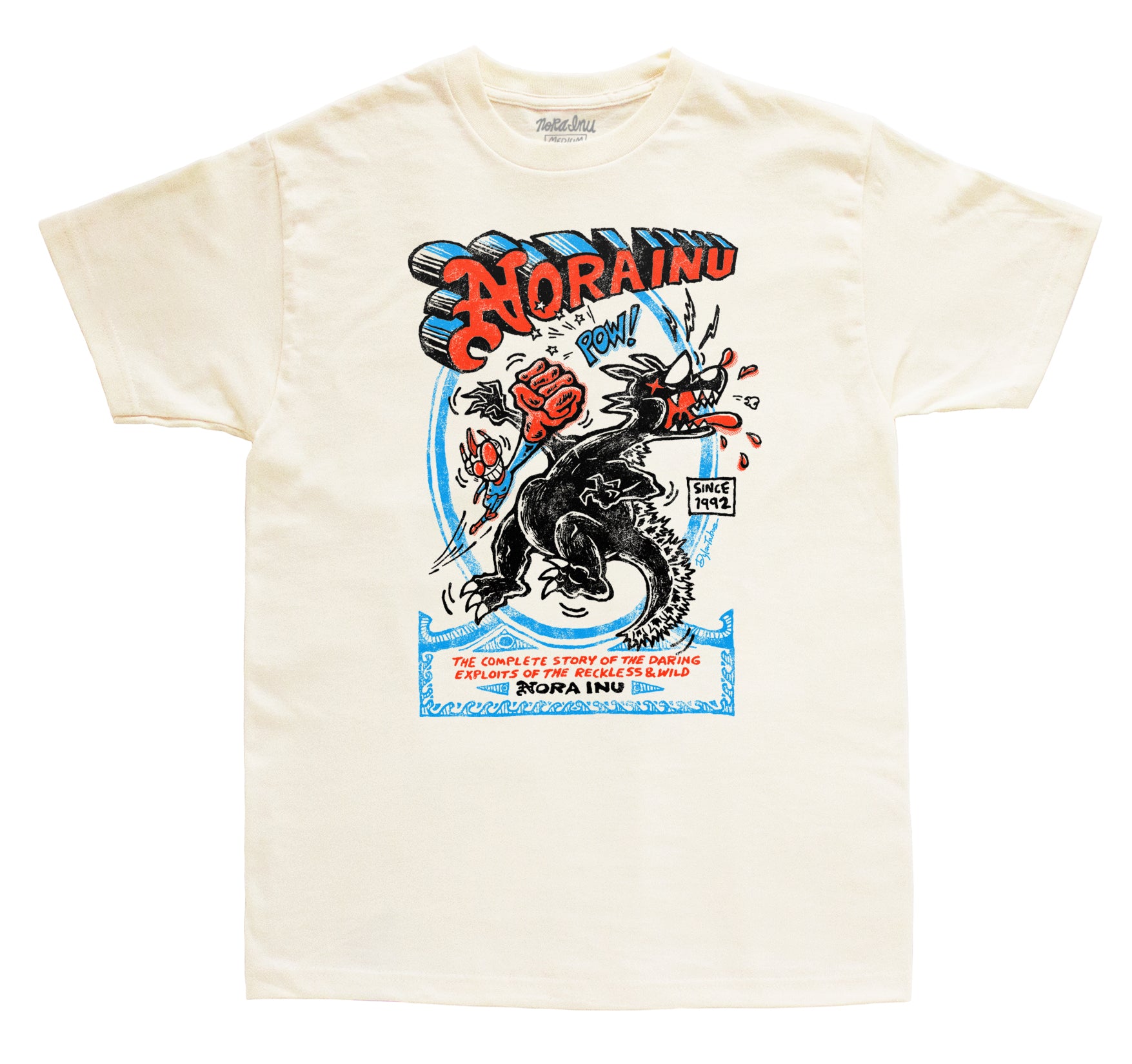 Comic Punch Tee – Nora Inu